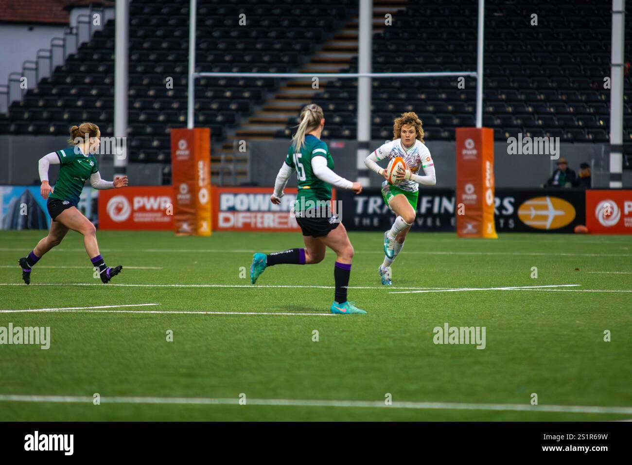 London, UK. 4th Jan, 2025. Harlequins and England fullback Ellie ...
