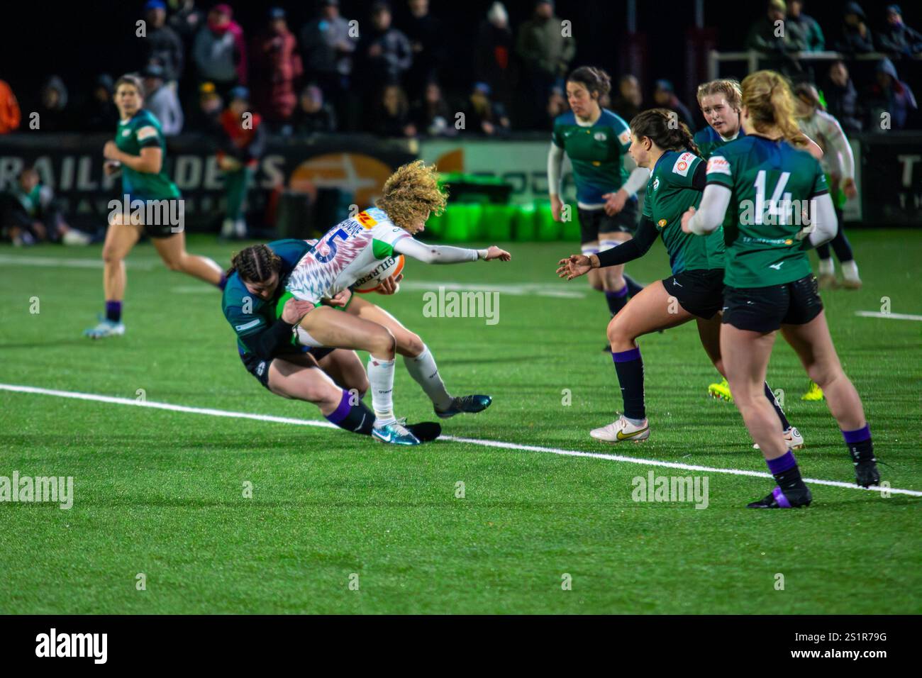 London, UK. 4th Jan, 2025. Harlequins and England full back Ellie ...