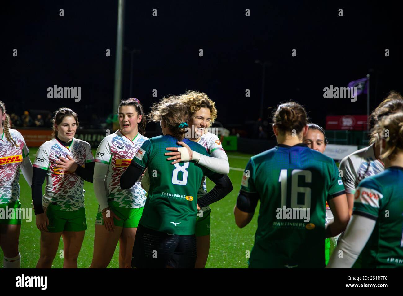 London, UK. 4th Jan, 2025. Ealing Trailfinders captain and USA ...