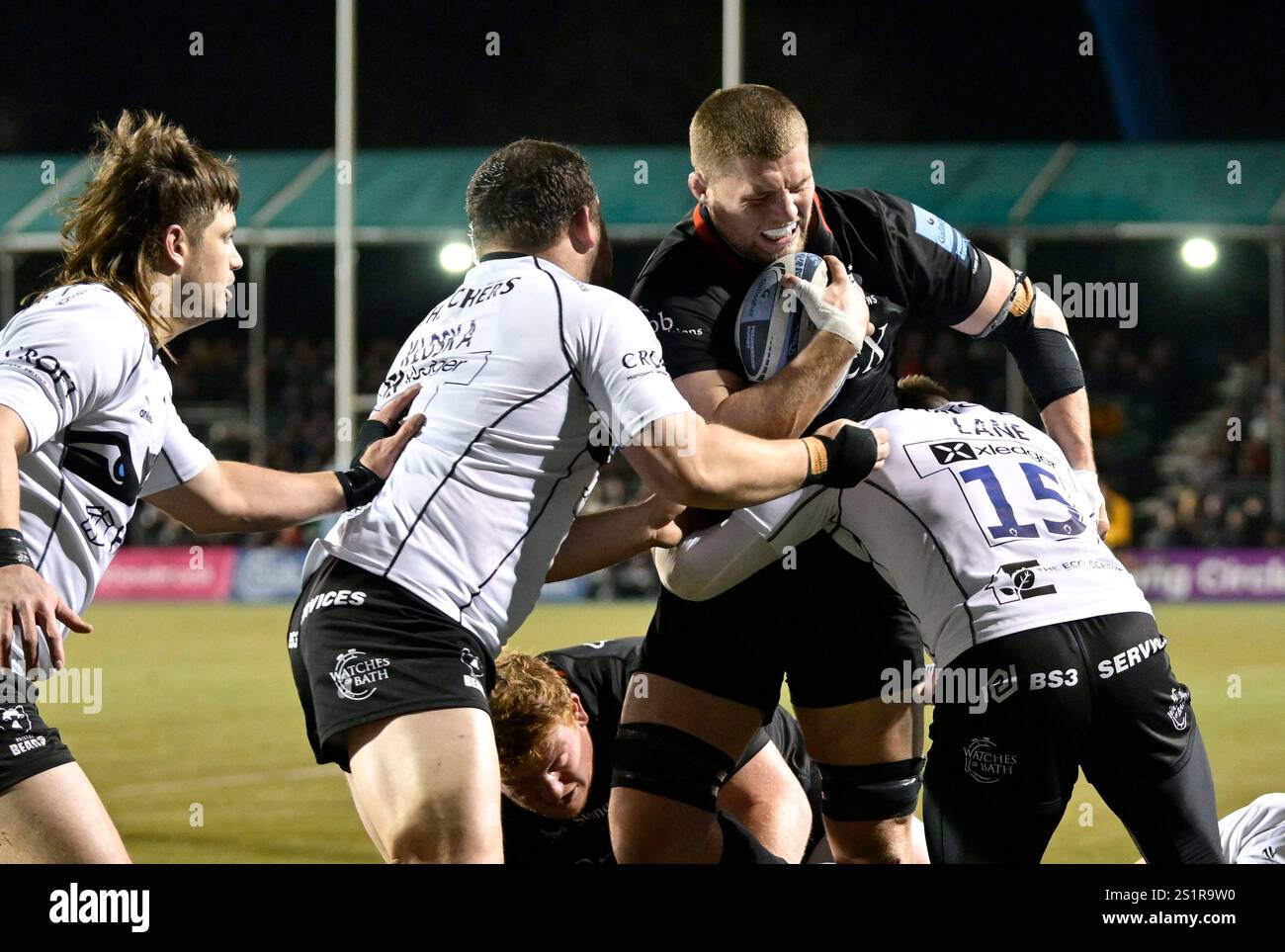 Hendon, United Kingdom. 04th Jan, 2025. Gallagher Premiership Rugby ...