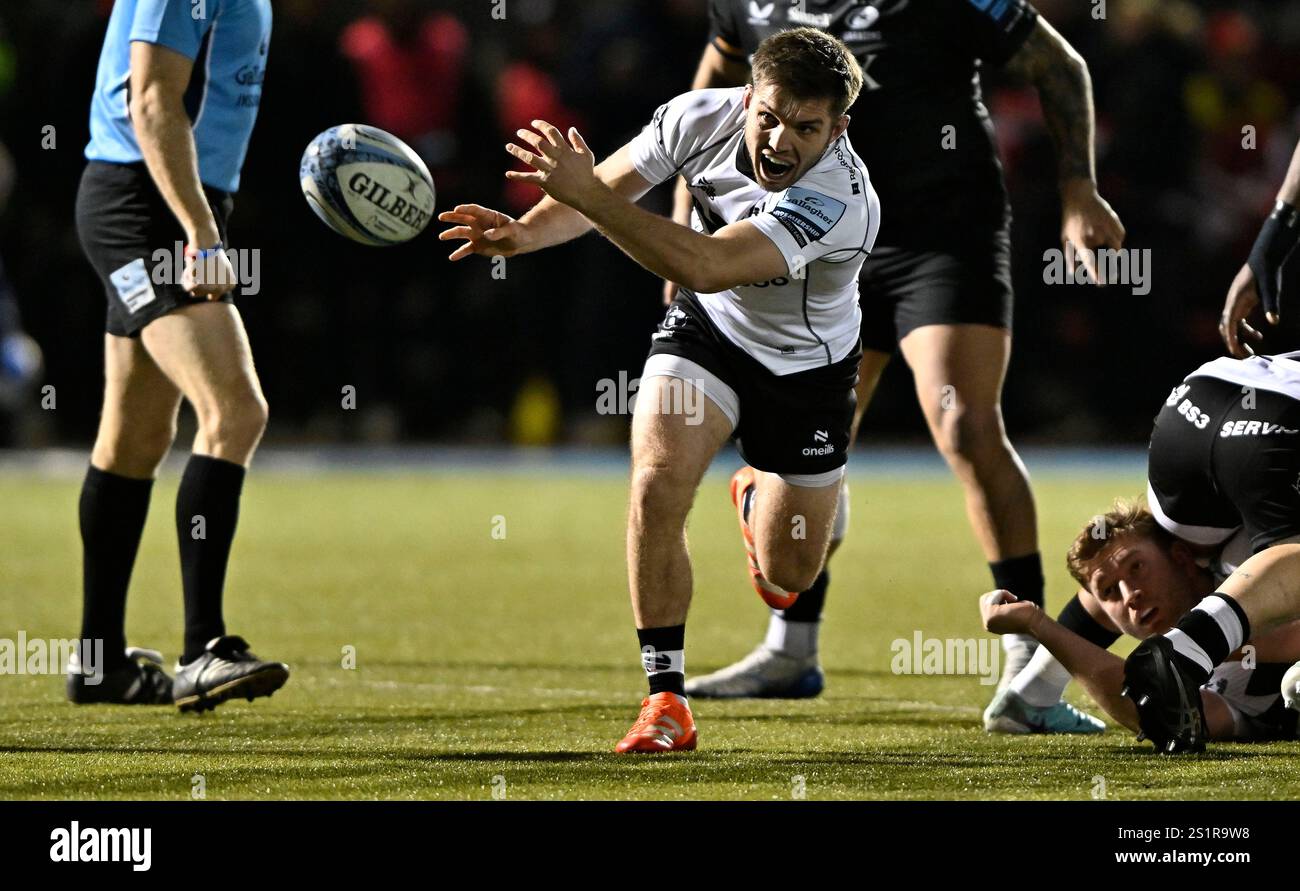 Hendon, United Kingdom. 04th Jan, 2025. Gallagher Premiership Rugby ...