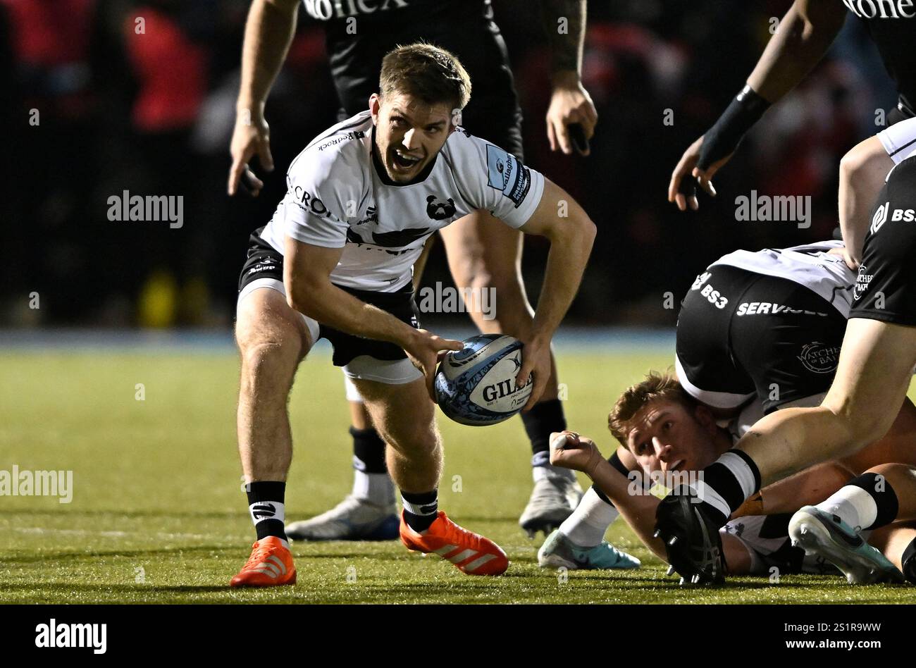 Hendon, United Kingdom. 04th Jan, 2025. Gallagher Premiership Rugby ...
