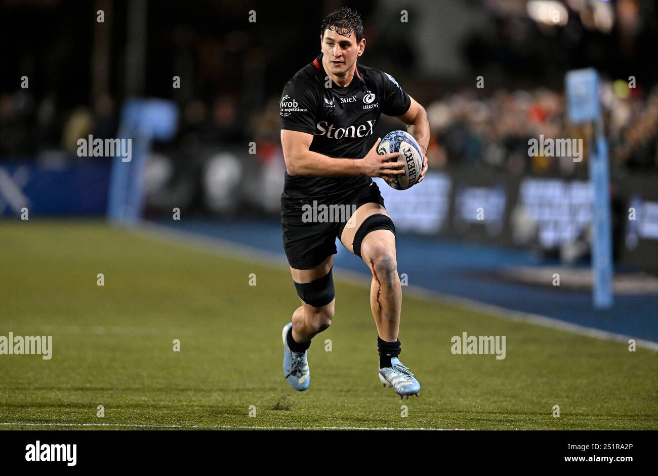 Hendon. United Kingdom. 04 January 2025. Gallagher Premiership Rugby ...