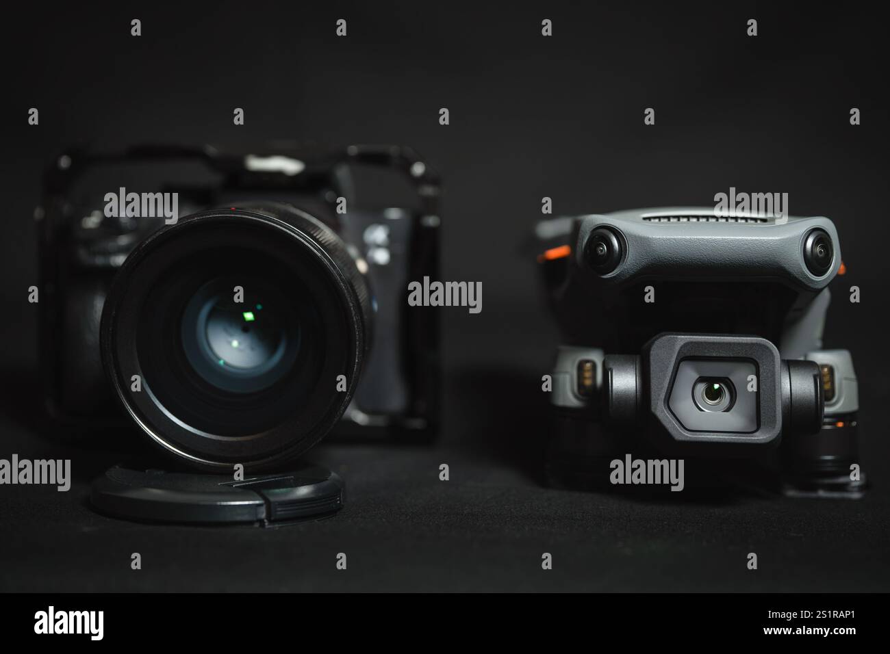 Classic and innovation combined: a professional photo lens and a modern ...