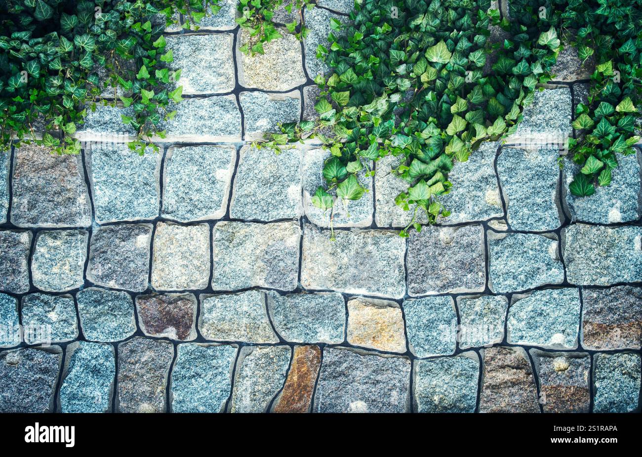 A stone fence wall texture . Whether used for landscaping or ...
