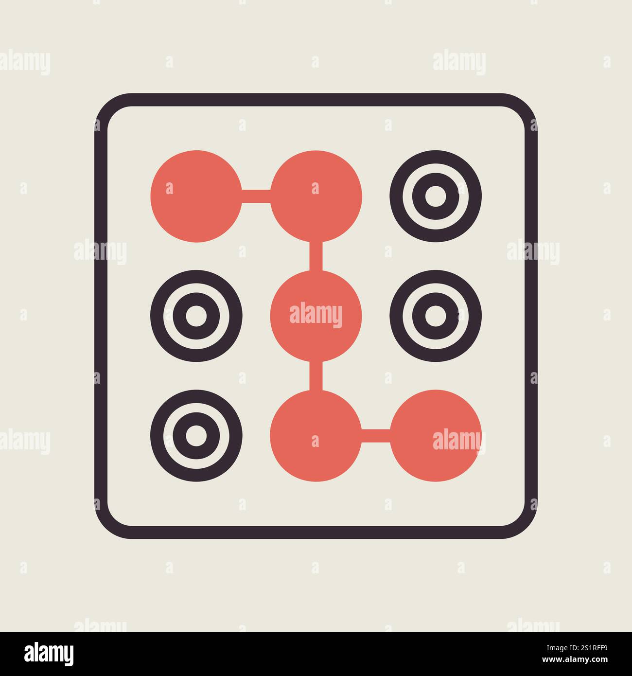 Lock pattern vector icon. Hand entering smartphone password symbol ...