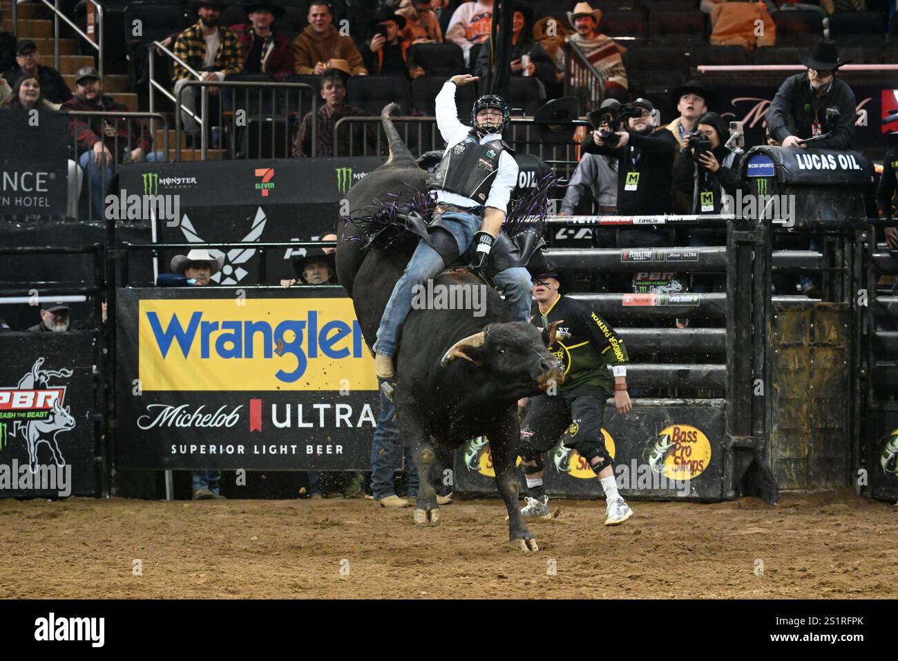 January 4, 2025, %G: The beast event at madison square garden is one of the bull riding tours ...