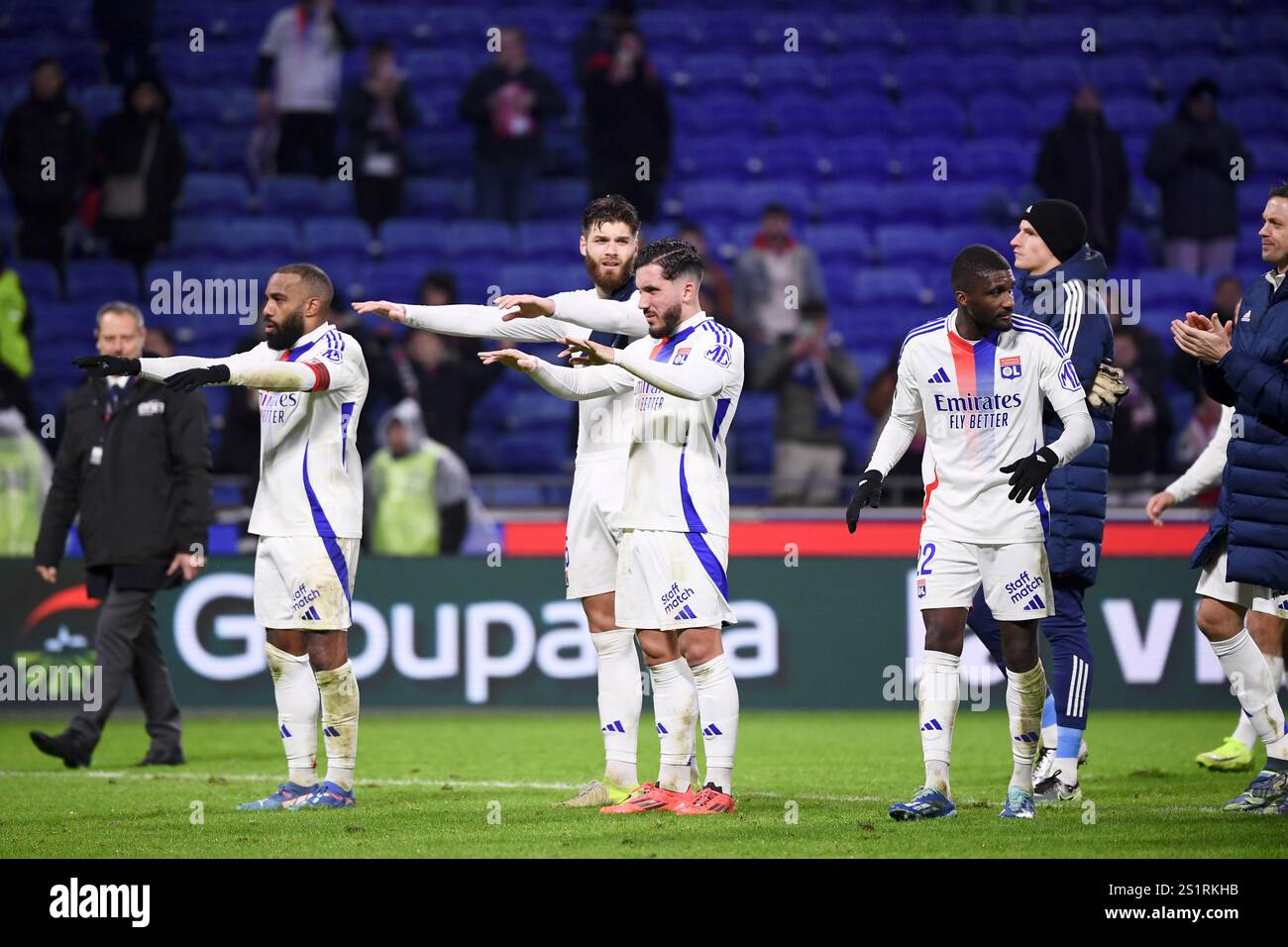 18 Rayan CHERKI (ol) during the Ligue 1 McDonald's match between Lyon and Montpellier at ...
