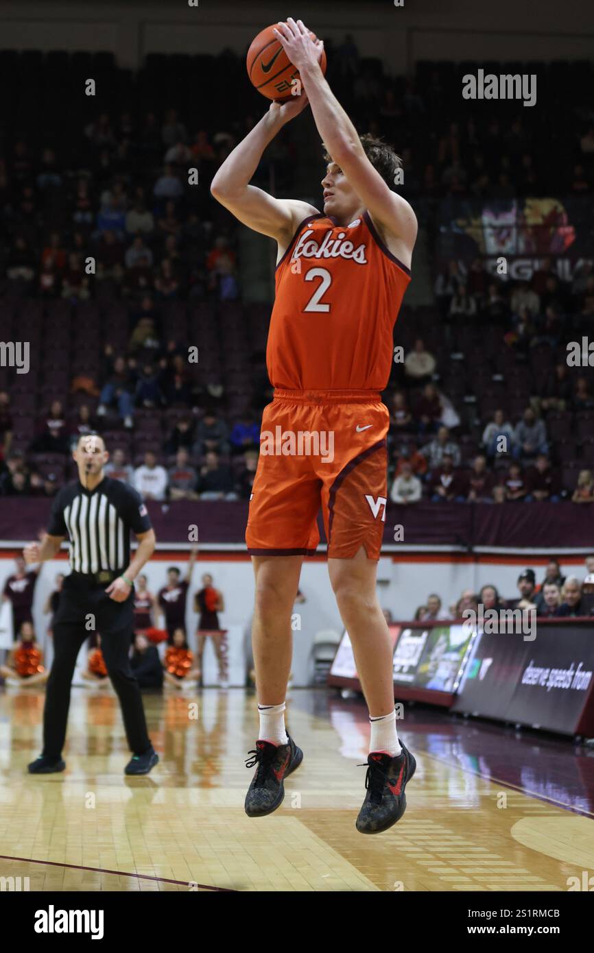 Blacksburg, United States Of America. 04th Jan, 2025. January 4, 2025 ...