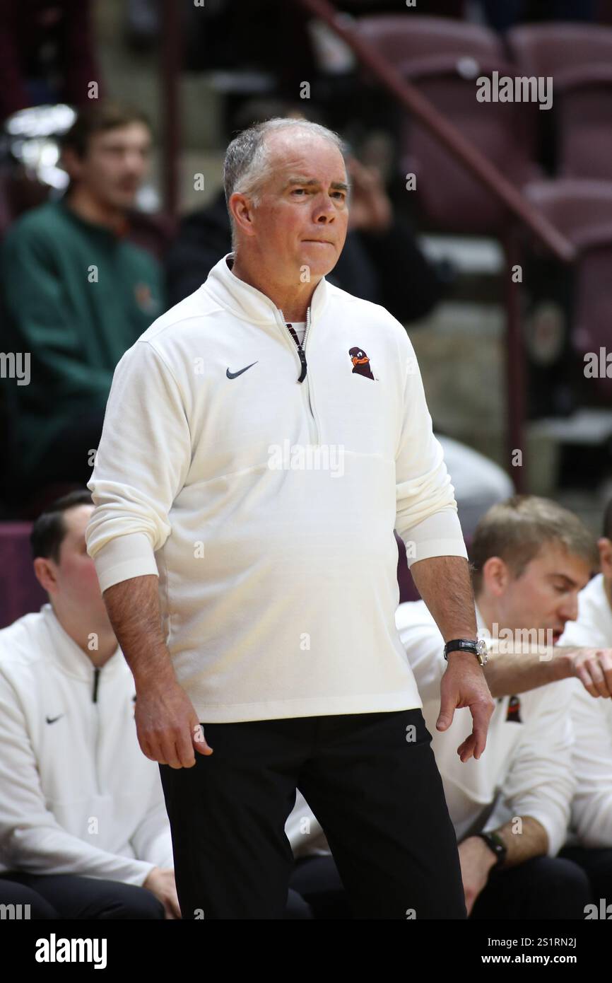 Blacksburg, VA, USA. 4th Jan, 2025. Virginia Tech Hokies head coach ...
