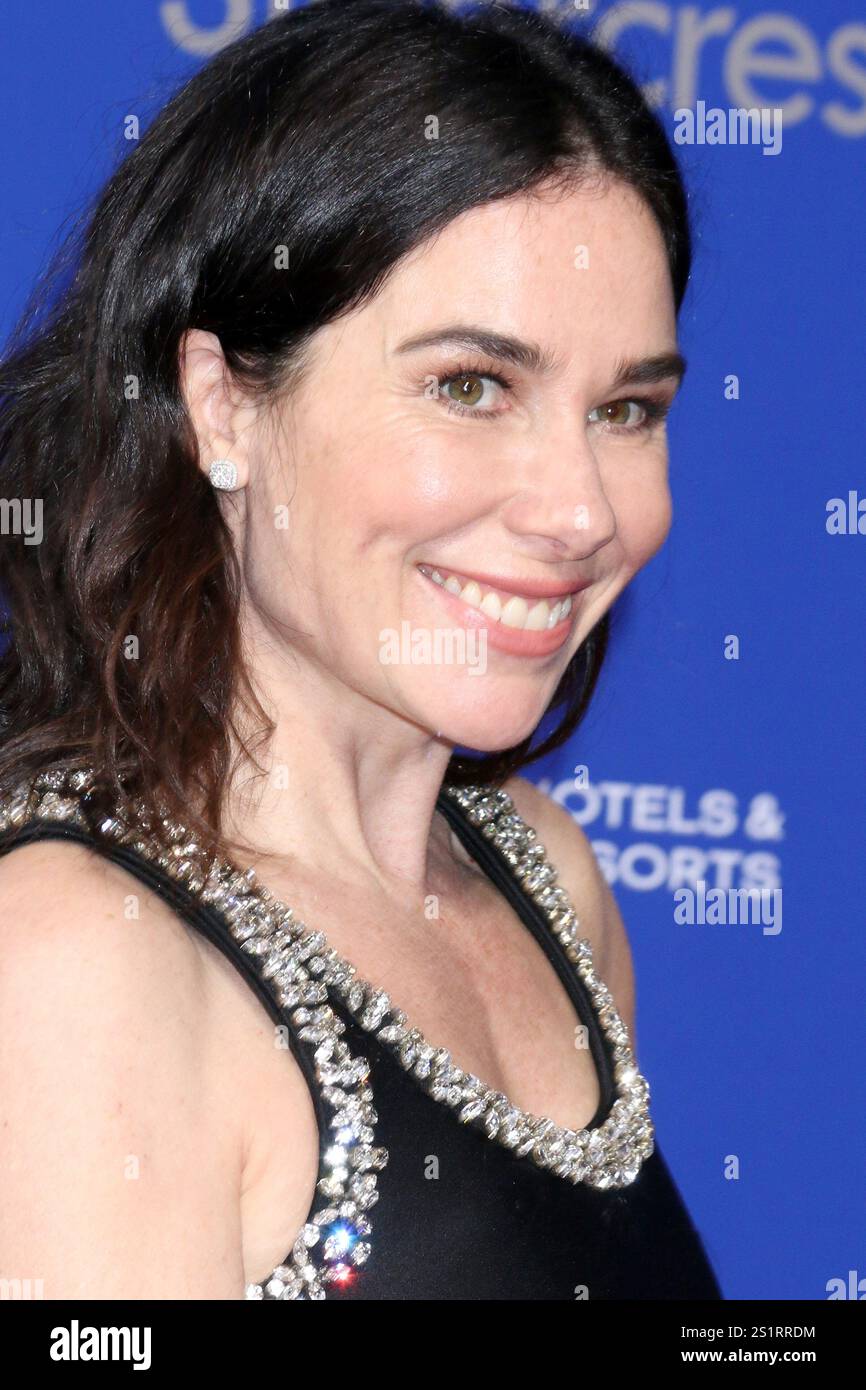 Palm Springs, USA. 3, January, 2025. Pictured left to right, Edgar ...