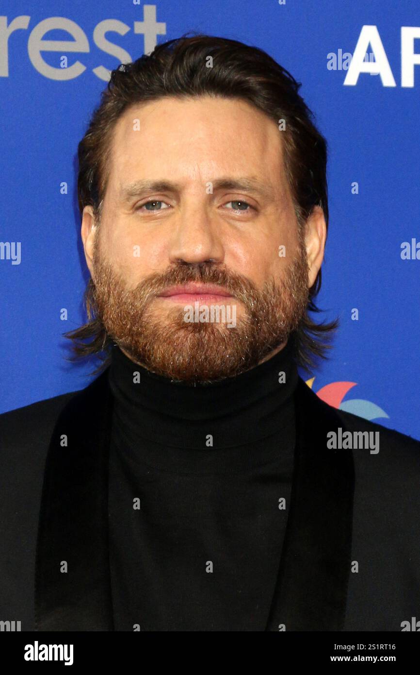 Palm Springs, USA. 3, January, 2025. Pictured left to right, Edgar ...