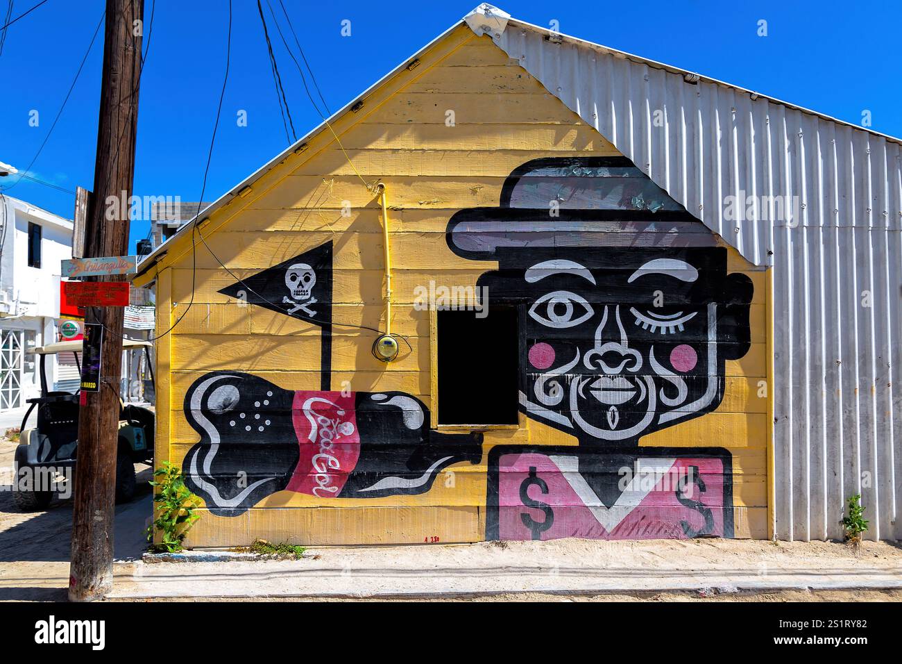 Colorful Street Art Featuring Iconic Symbols and Expressive Designs ...