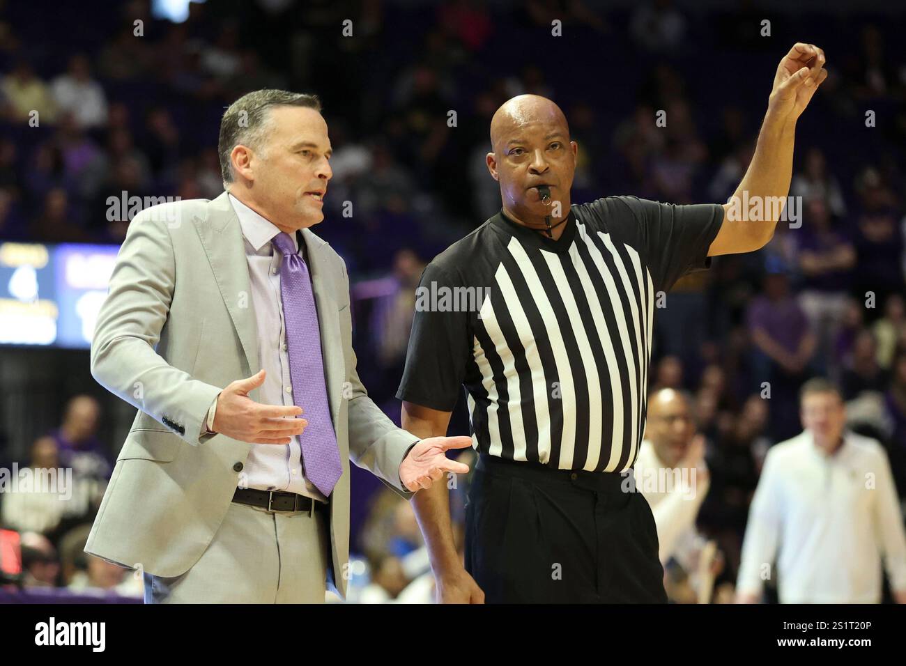 Baton Rouge, United States. 04th Jan, 2025. LSU Tigers head coach Matt ...
