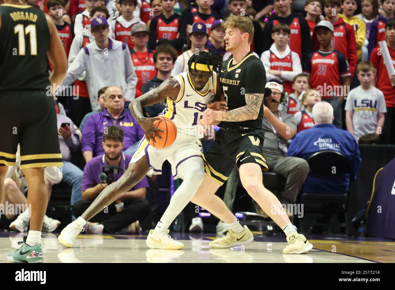 Baton Rouge, United States. 04th Jan, 2025. LSU Tigers forward Corey ...
