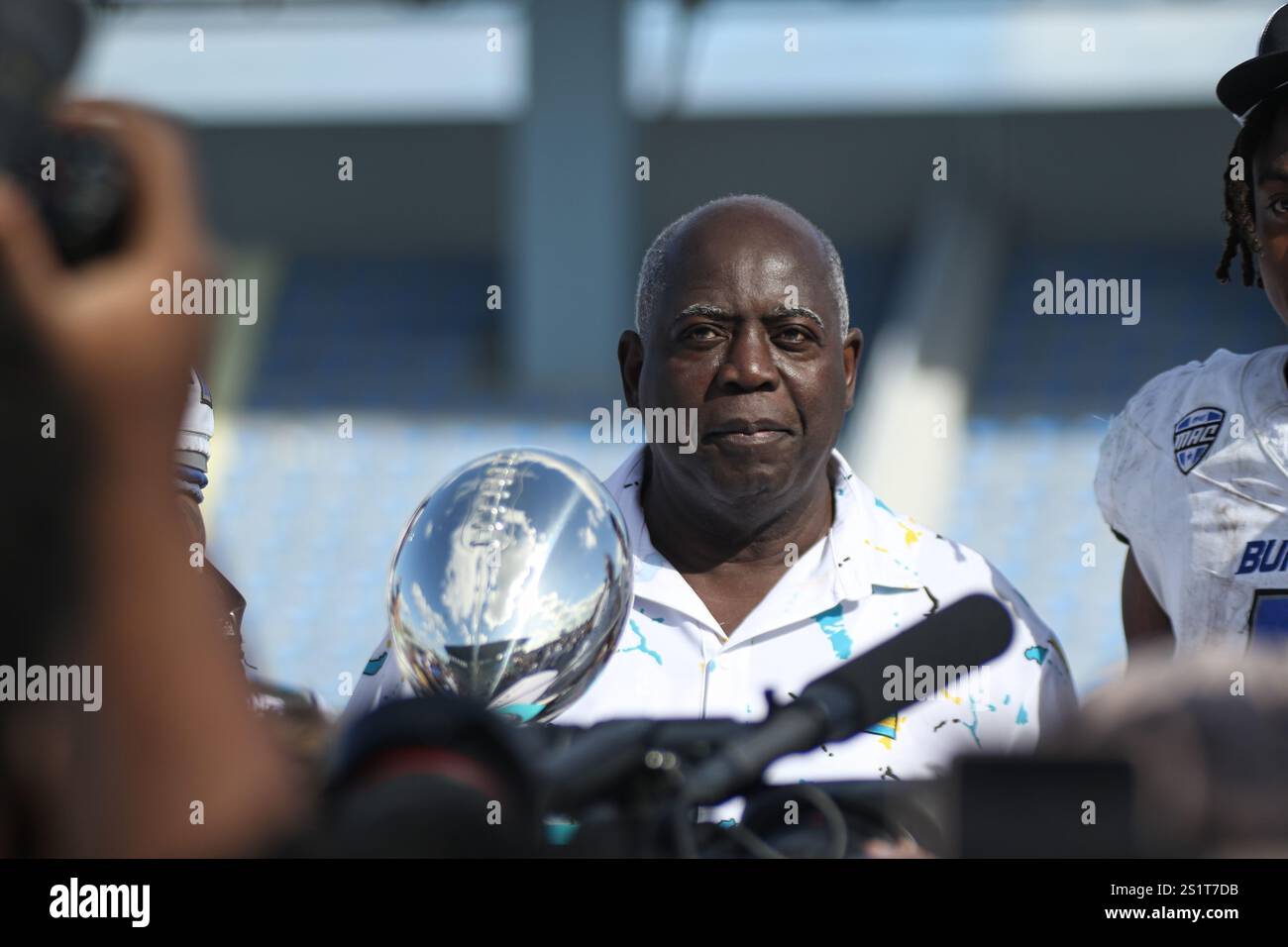 The University of Buffalo Bulls win the 2025 Bahamas Bowl Football ...