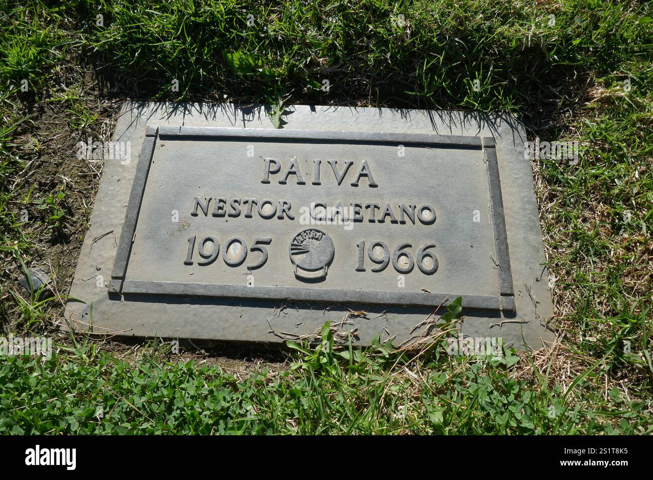 Los Angeles, California, USA 2nd January 2025 Actor Nestor Paiva Grave ...