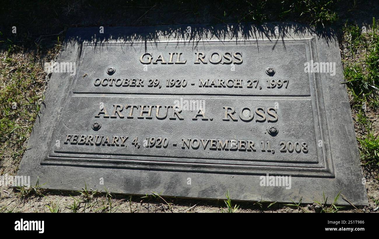 Los Angeles, California, USA 2nd January 2025 Writer Arthur Albert Ross ...