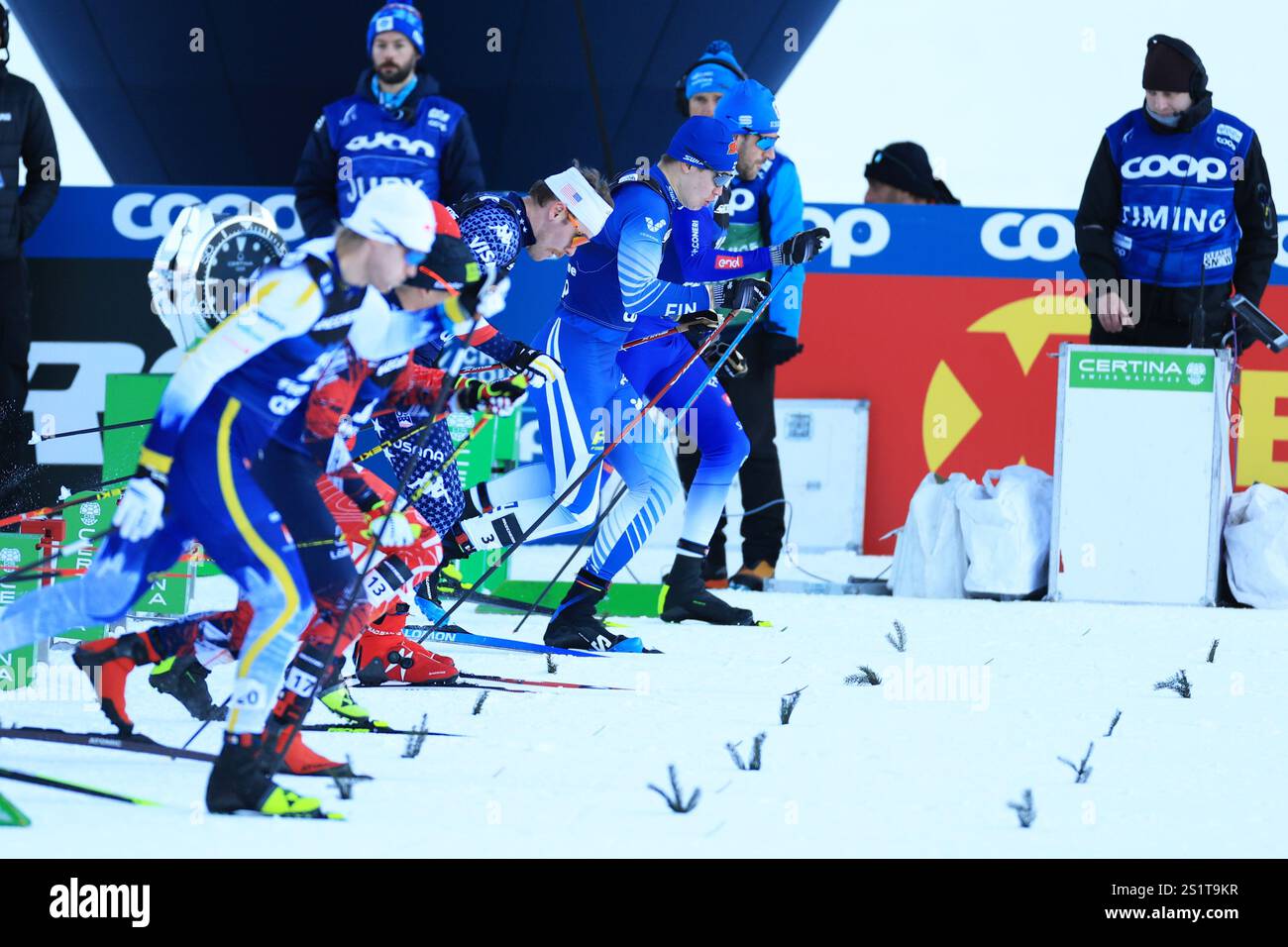 3rd January 2025; Val Di Fiemme, Lago di Tesero, Italy; 2025 FIS Cross ...