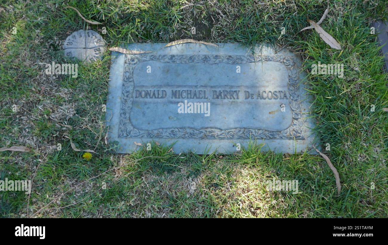 Los Angeles, California, USA 2nd January 2025 Actor Donald Red Barry ...