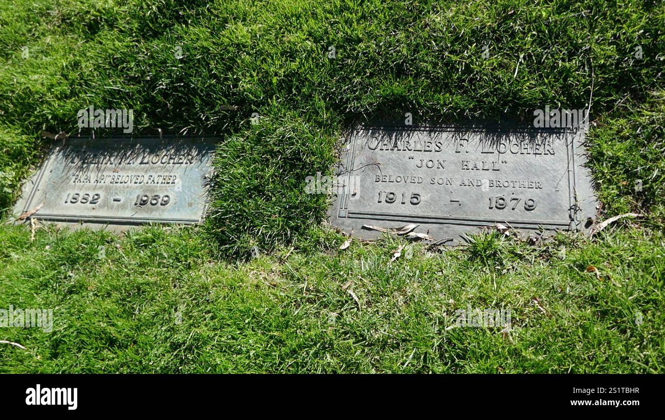 Los Angeles, California, USA 2nd January 2025 Actor Felix Locher Grave ...