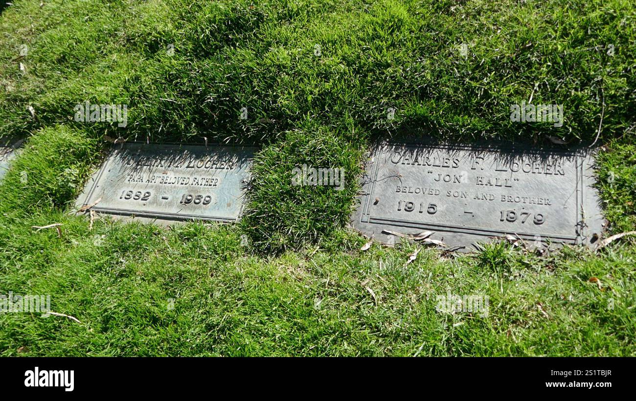 Los Angeles, California, USA 2nd January 2025 Actor Felix Locher Grave ...