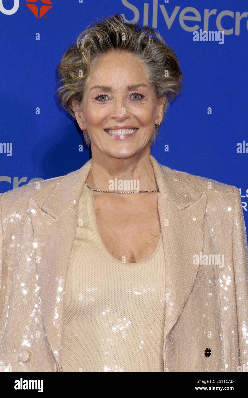 Ca. 03rd Jan, 2025. Sharon Stone at arrivals for 36th Annual Palm ...