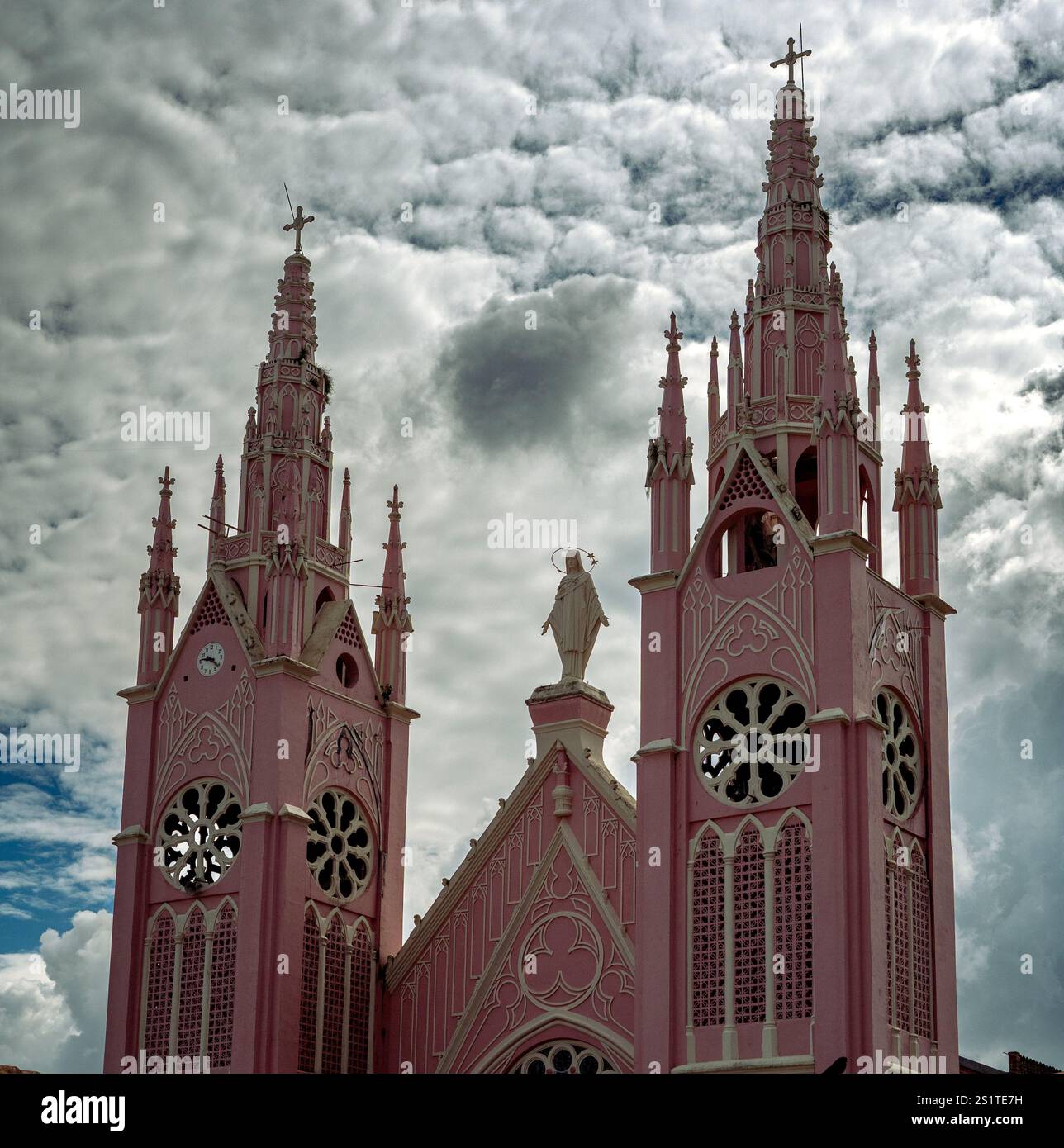 Jerico church, en antioquia Colombia Stock Photo - Alamy
