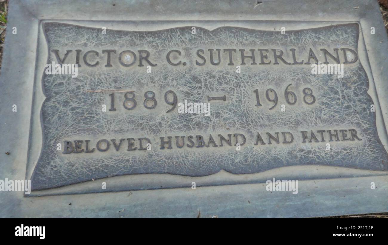 Los Angeles, California, USA 2nd January 2025 Actor Victor Sutherland ...