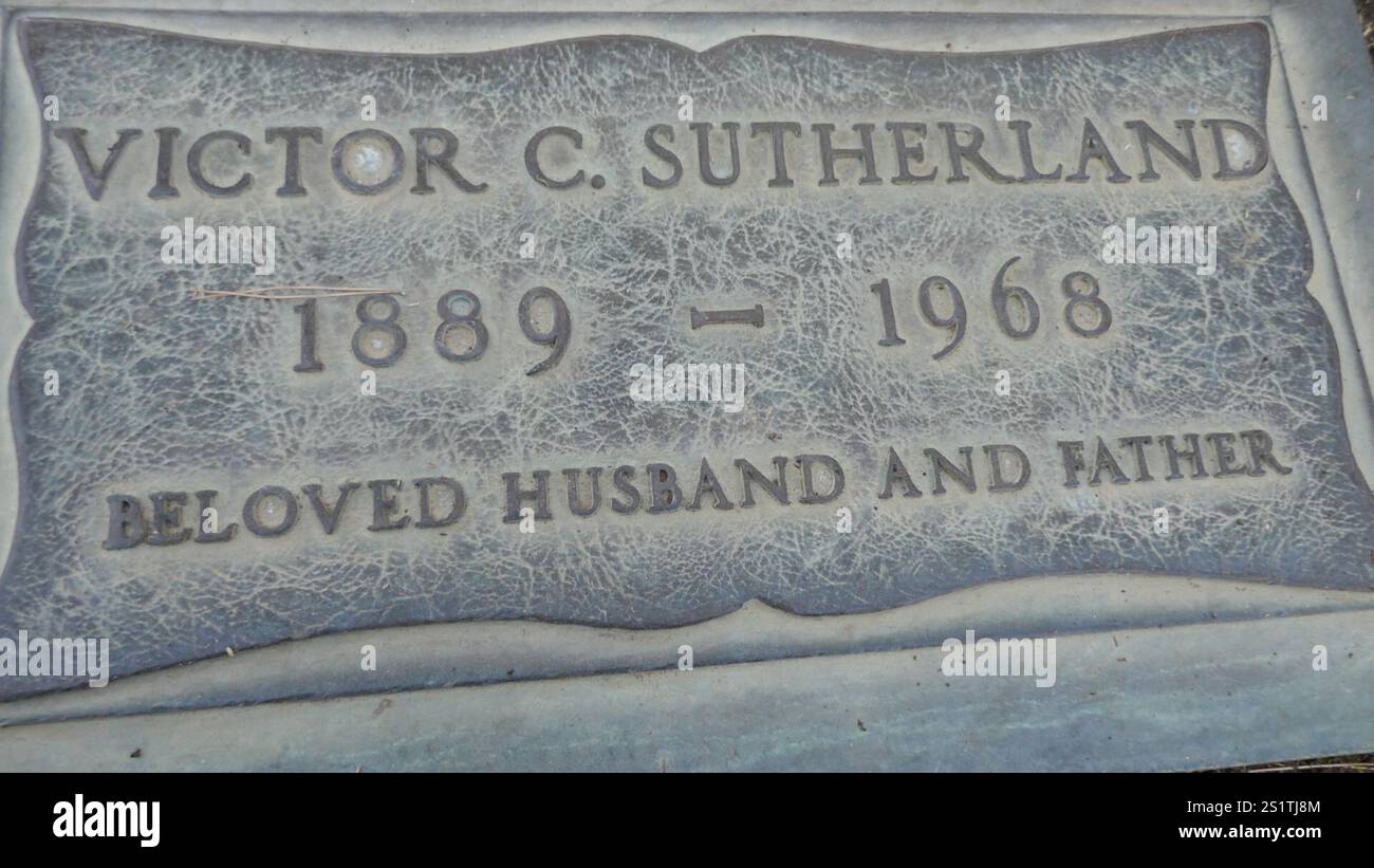 Los Angeles, California, USA 2nd January 2025 Actor Victor Sutherland ...