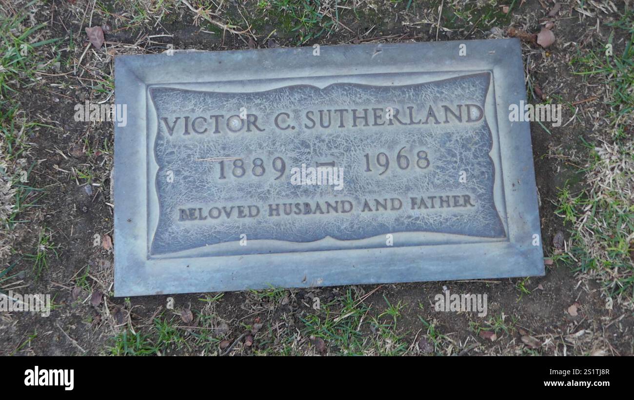 Los Angeles, California, USA 2nd January 2025 Actor Victor Sutherland ...