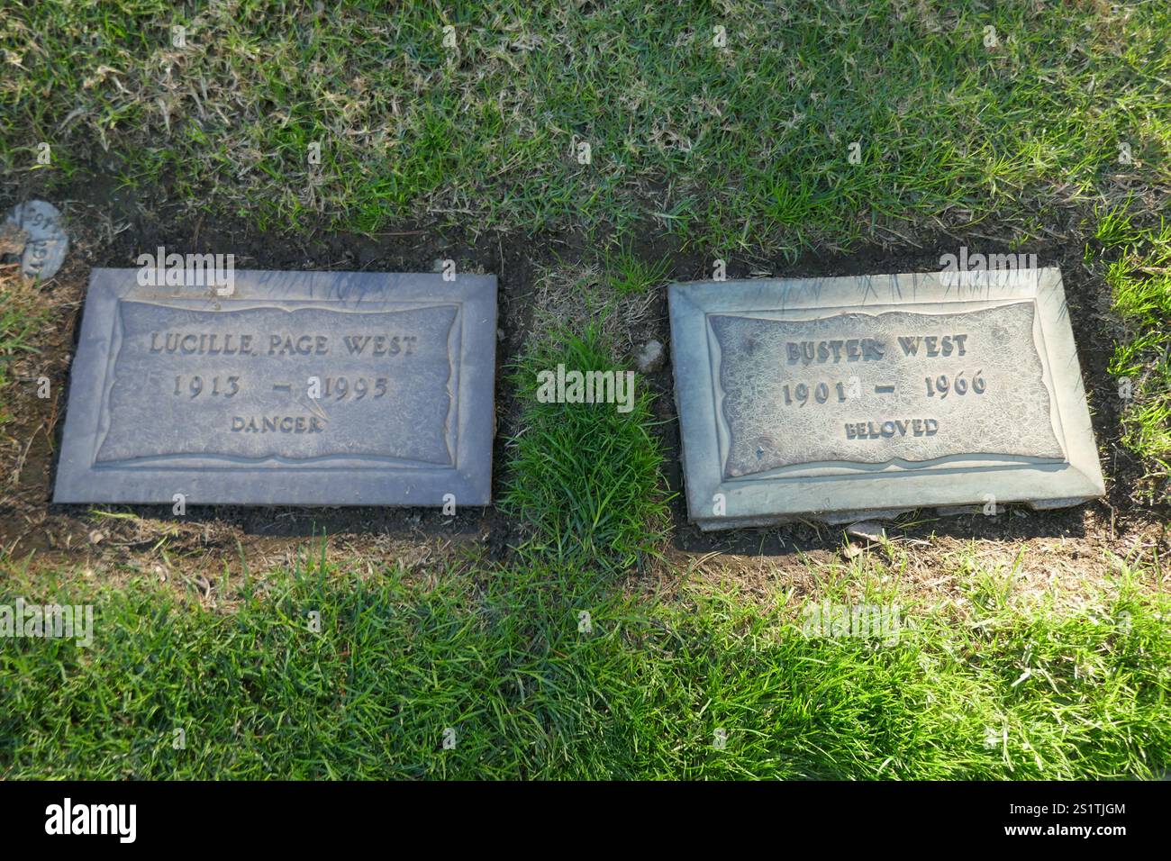 Los Angeles, California, USA 2nd January 2025 Actress Lucille Page Grave and husband Actor ...