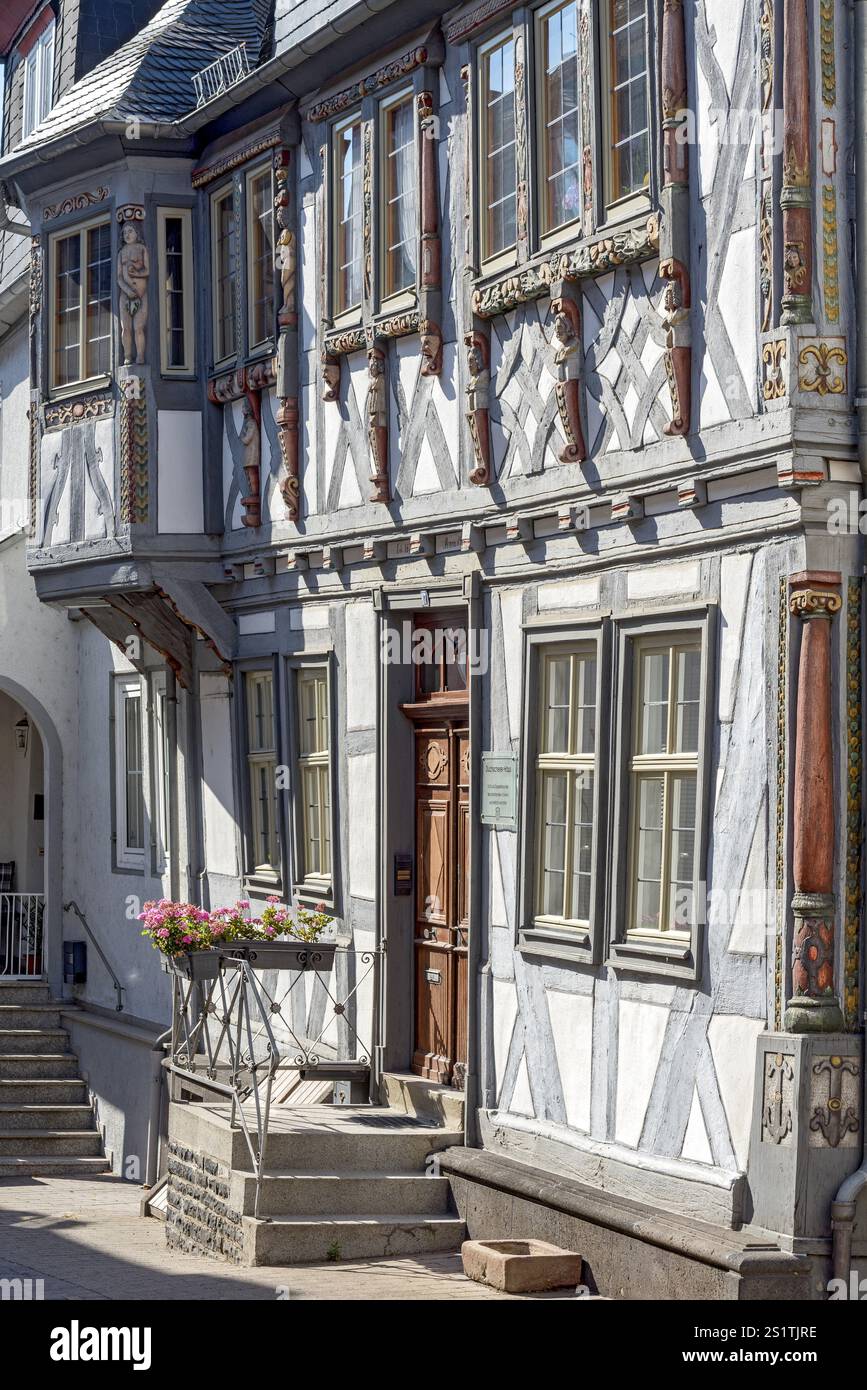 Duchscherer Haus, historic half-timbered house from the early Baroque ...