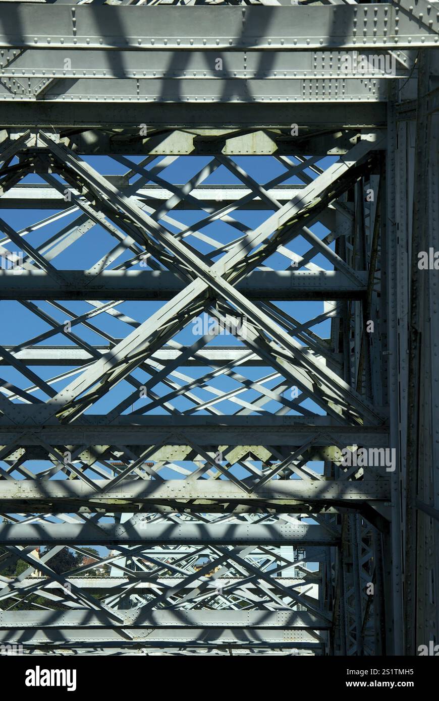 The Blue Wonder Bridge in Dresden Stock Photo - Alamy