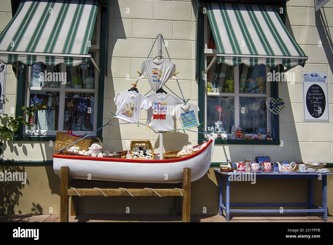Impressions of the fishing village of Greisen on the North Sea Stock ...