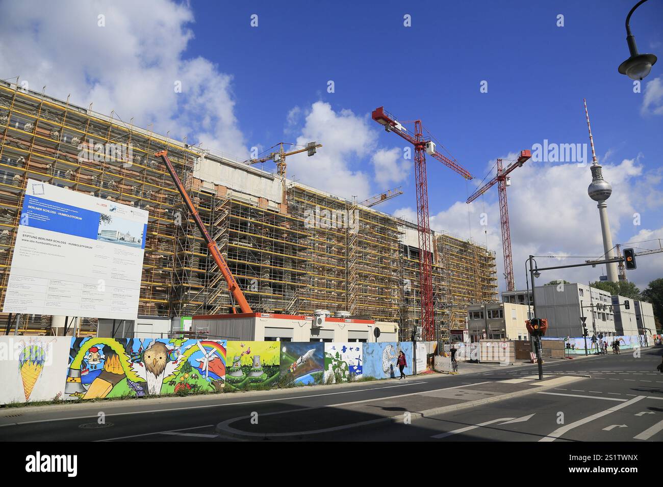 Construction site Reconstruction of the Berlin Palace - Humbold Forum ...