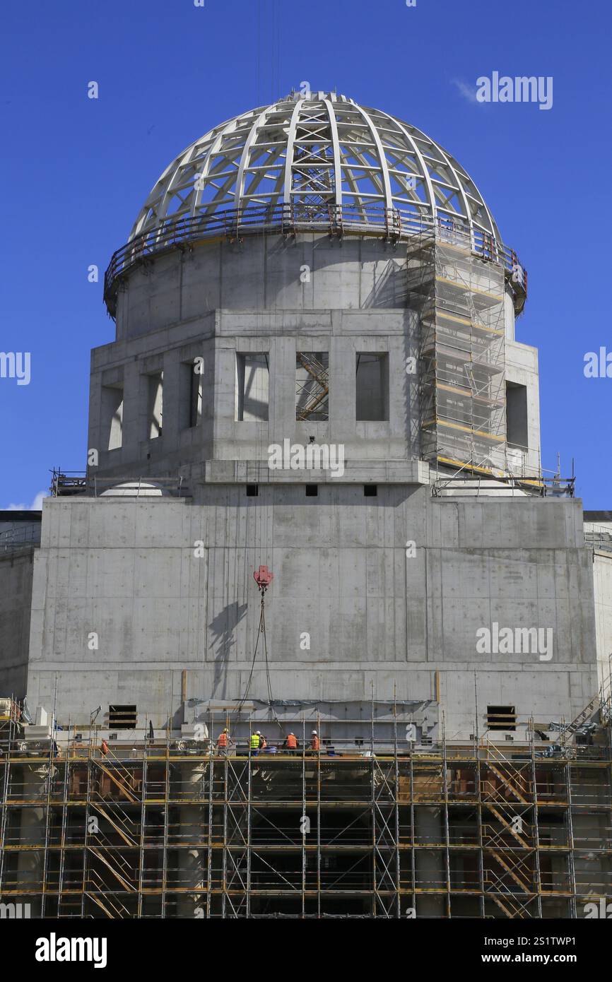 Construction site Reconstruction of the Berlin Palace, Humbold Forum ...