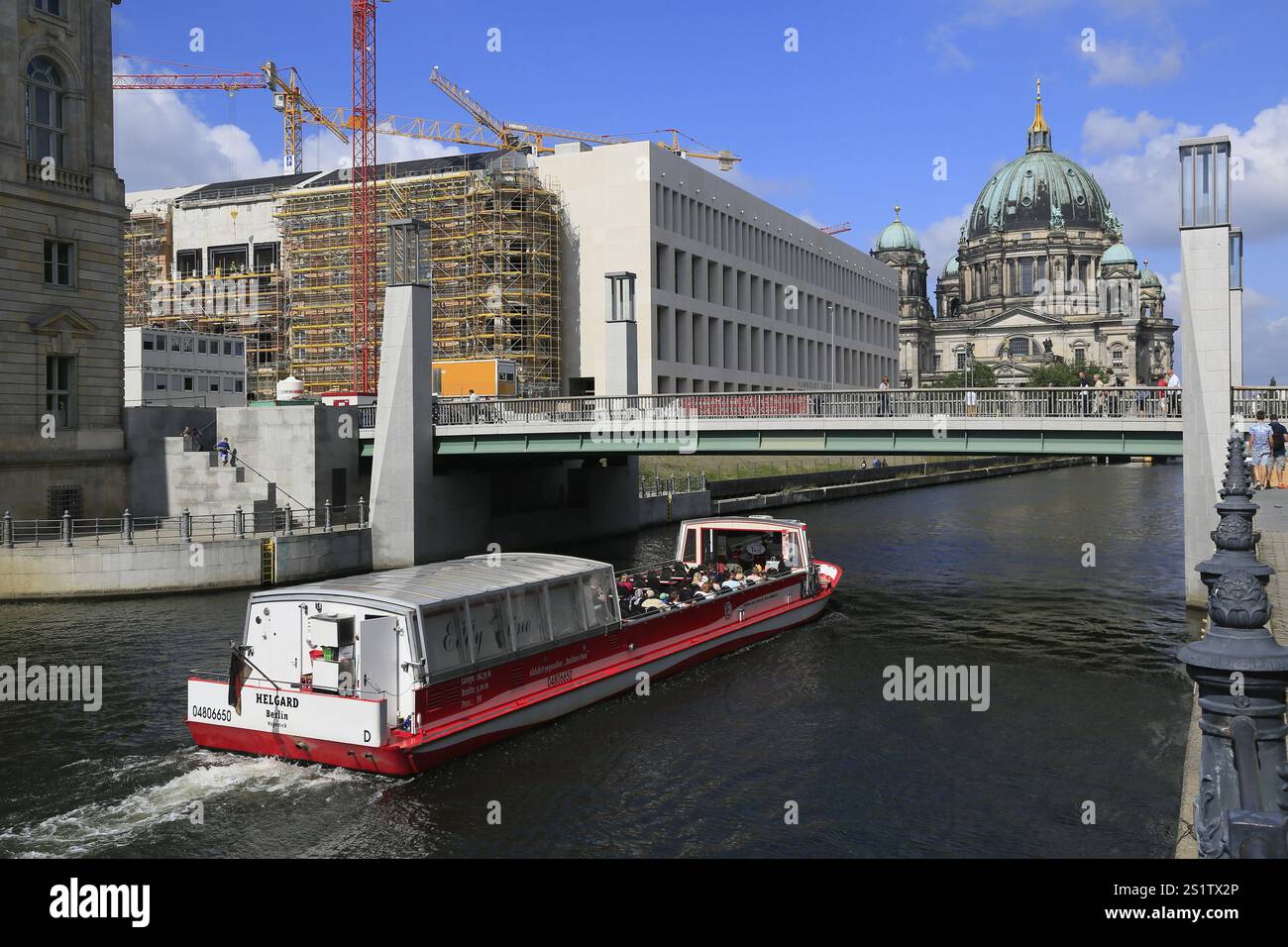 Construction site Reconstruction of the Berlin Palace - Humbold Forum ...