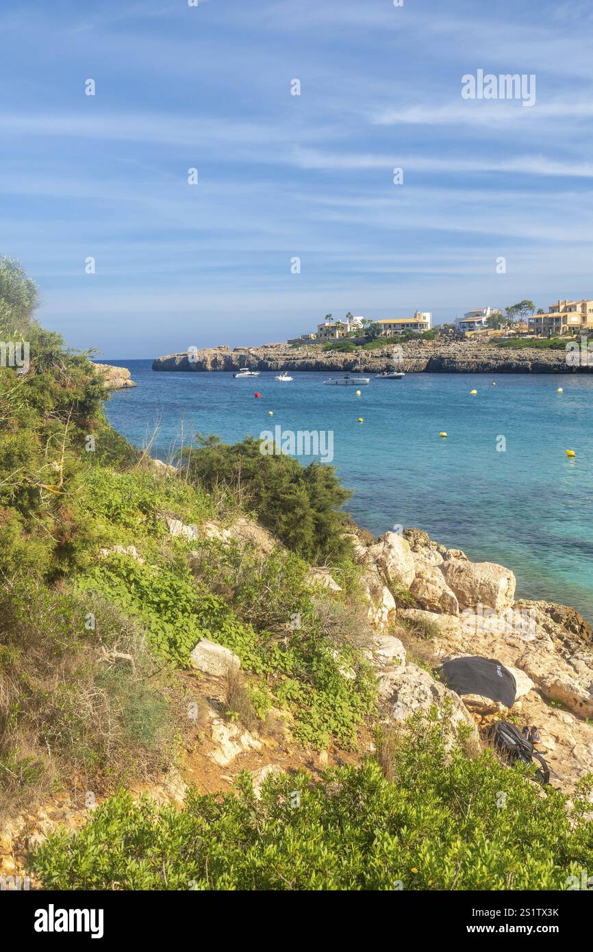 Quiet beach surrounded lush greenery hi-res stock photography and ...
