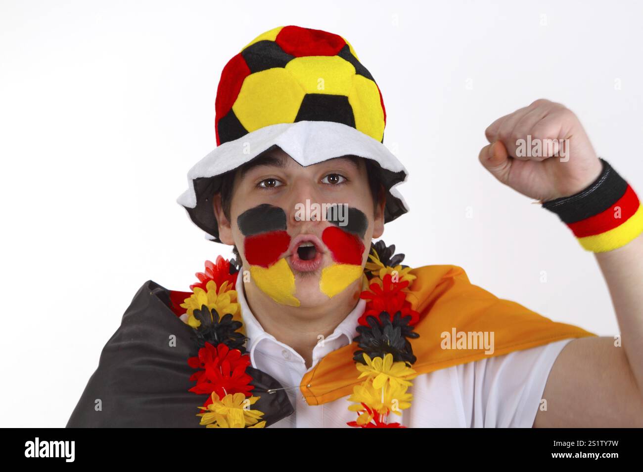 Teen football fan hi-res stock photography and images - Alamy