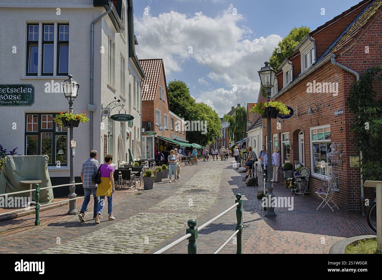 Impressions of the fishing village of Greisen on the North Sea Stock ...