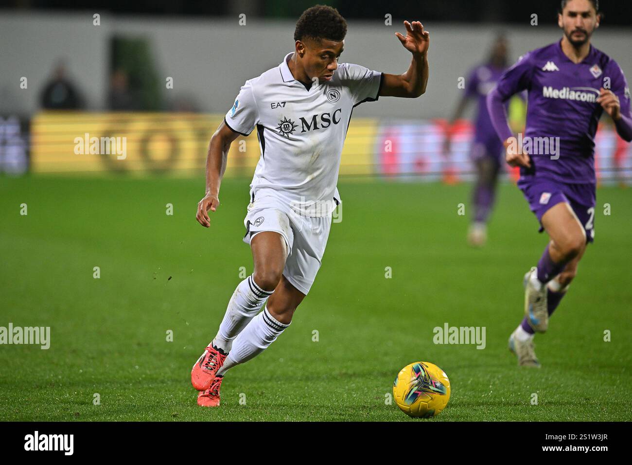 Artemio Franchi Stadium, Florence, Italy - David Neres of SSC Napoli ...