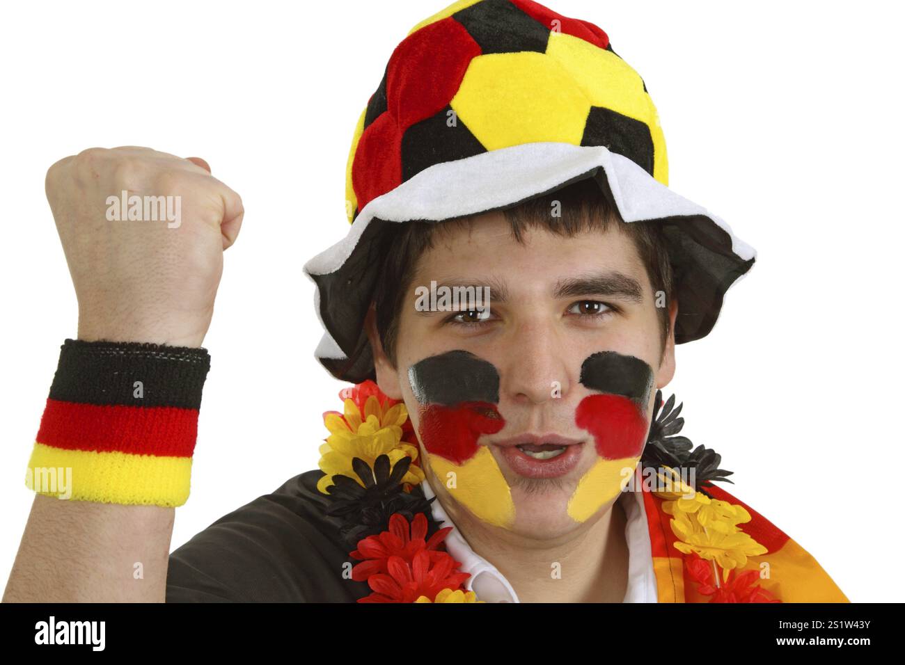 Teenage football fans hi-res stock photography and images - Alamy