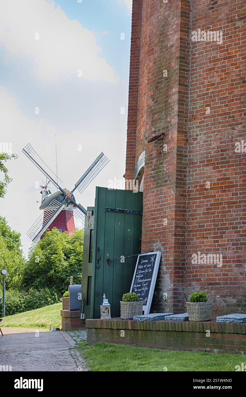 Impressions of the fishing village of Greisen on the North Sea Stock ...