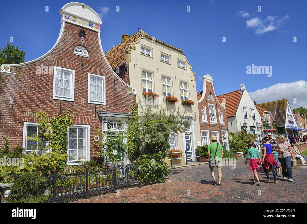 Impressions of the fishing village of Greisen on the North Sea Stock ...