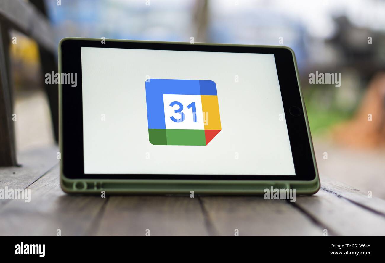 Smart calendars hi-res stock photography and images - Alamy