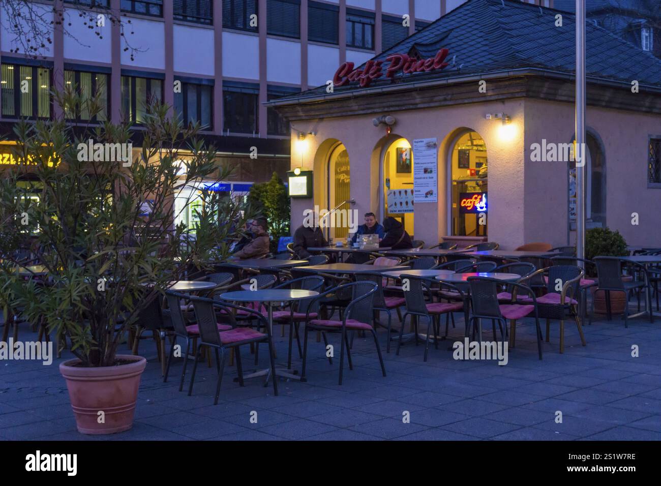 Views in the historic town Worms in Germany with interesting buildings ...