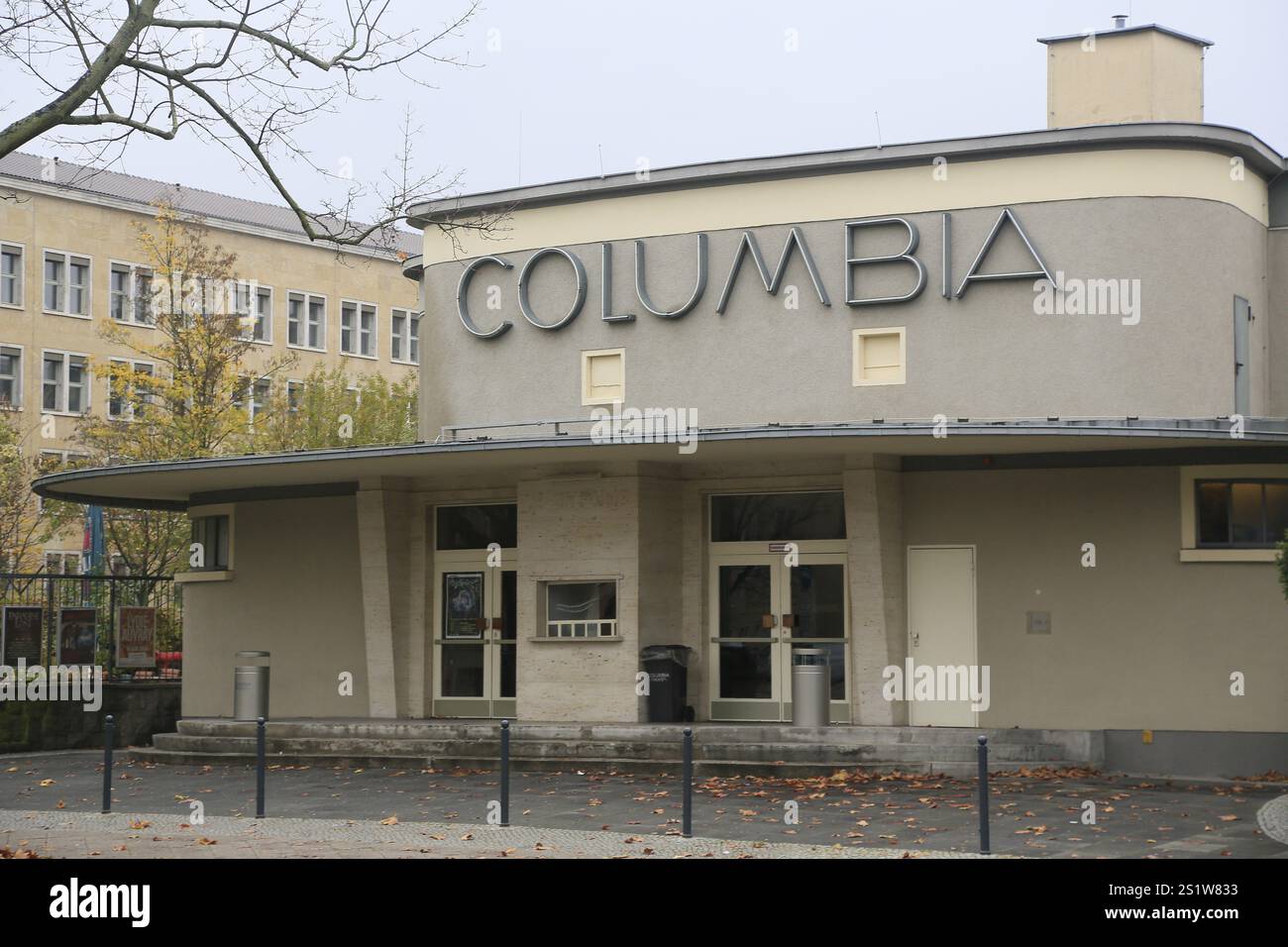 Former Columbia Theatre cinema on Columbiadamm opposite the former ...