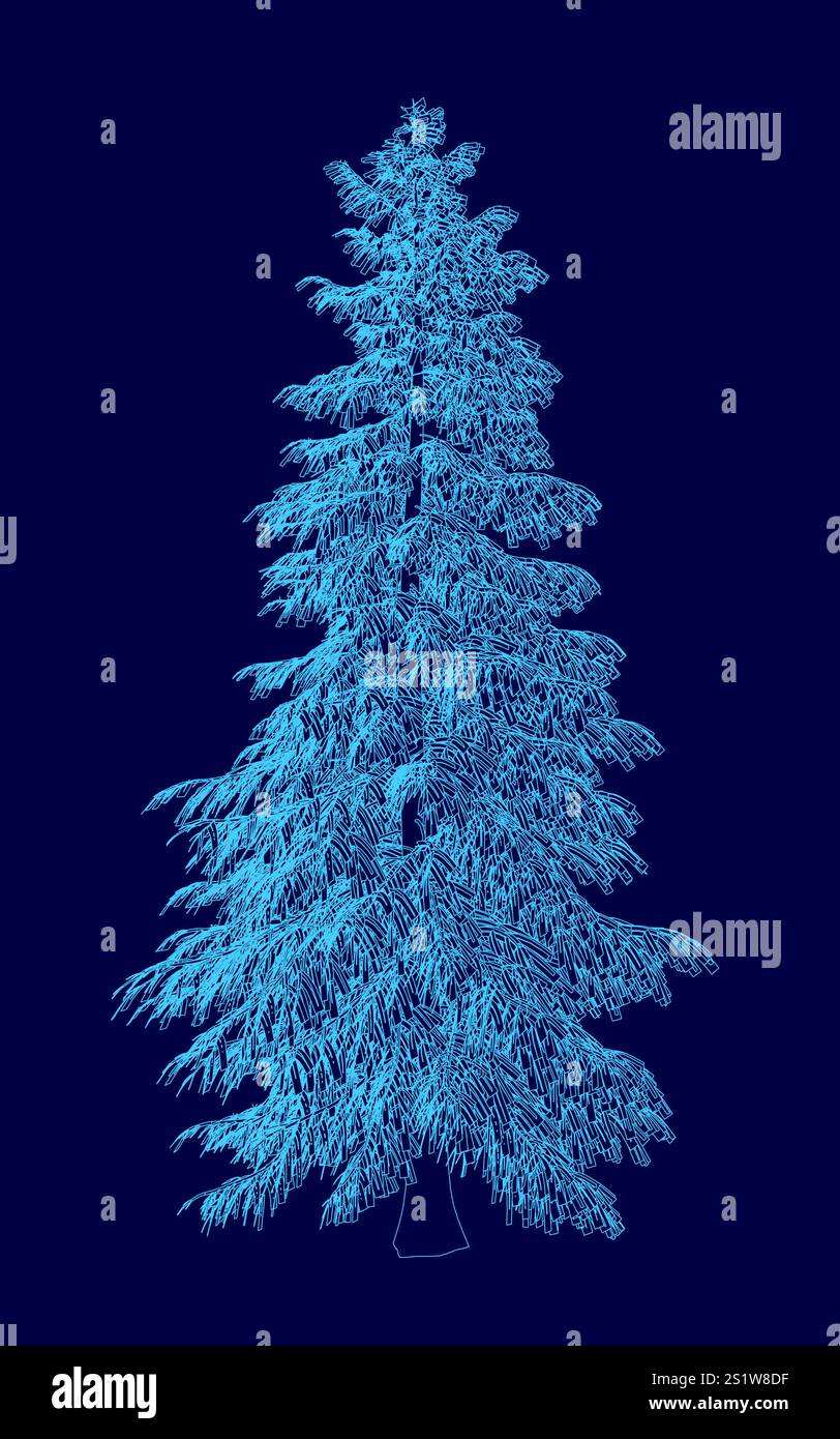 Tall dark trunk Stock Vector Images - Alamy
