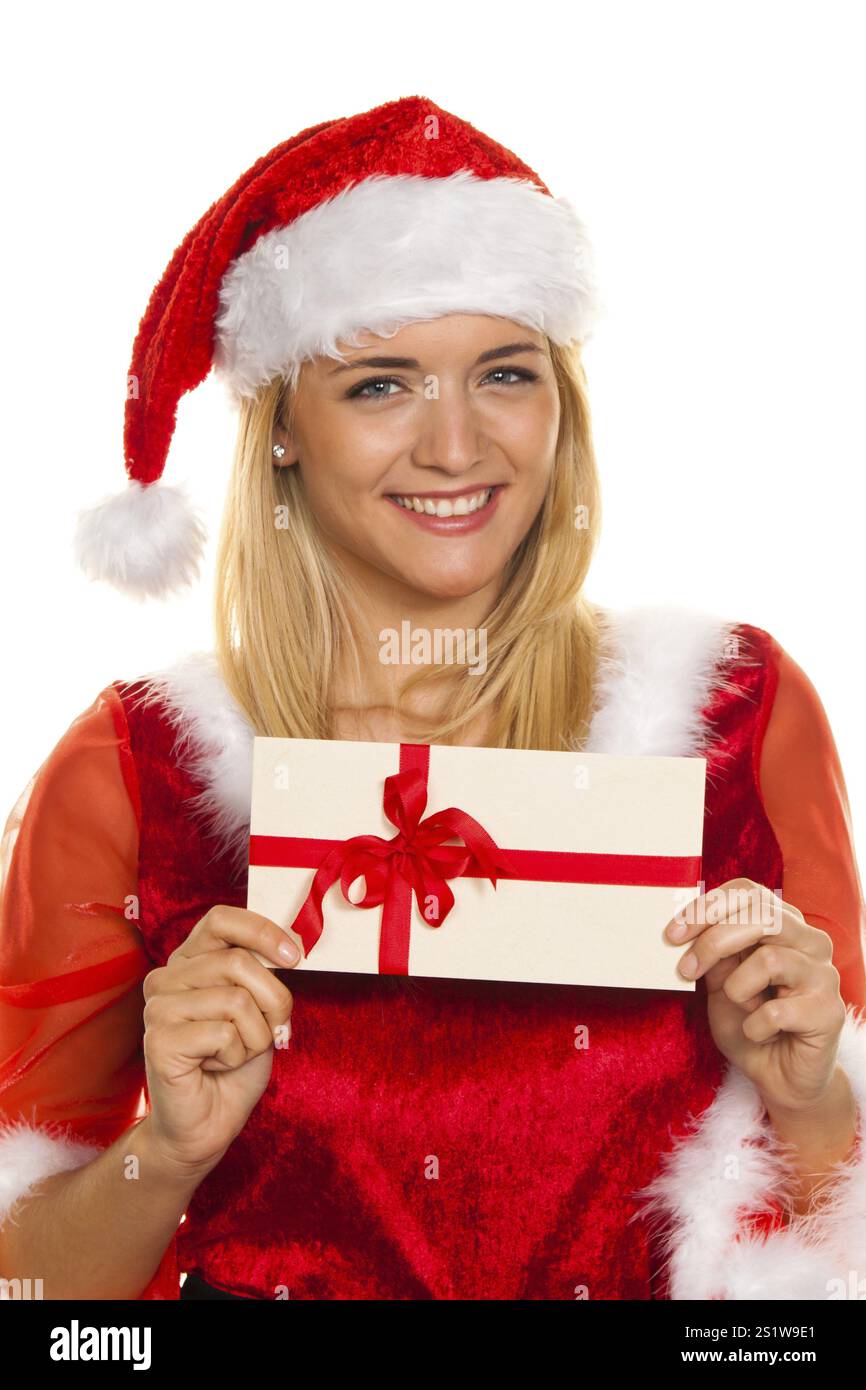 Father Christmas at Christmas with parcels and presents. Austria Stock ...